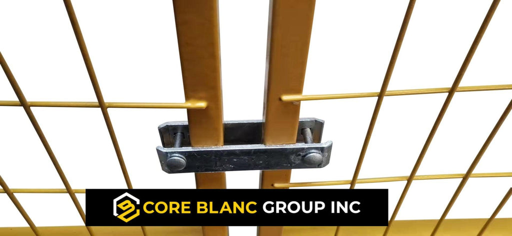 Temporary construction fence panels and accessories for sale, powder ...